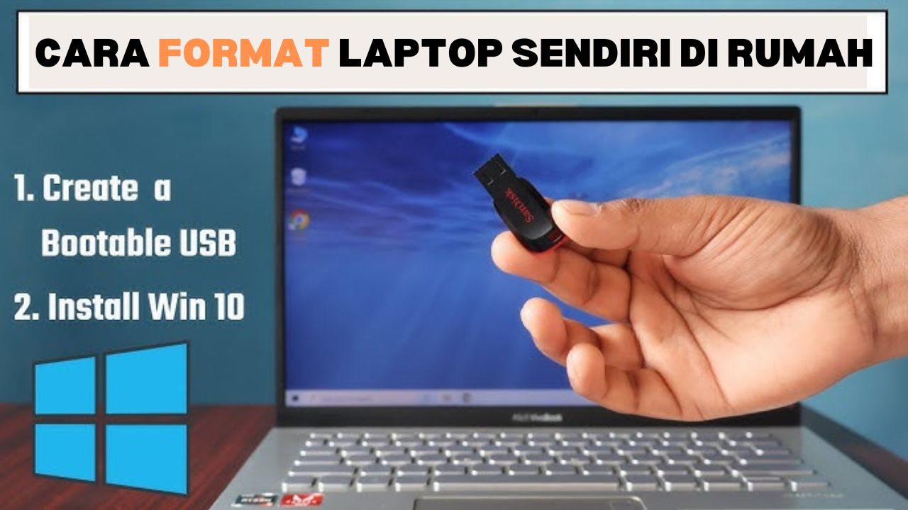 Cara Format Laptop Sendiri di Rumah Mudah & Selamat - Tera Tech